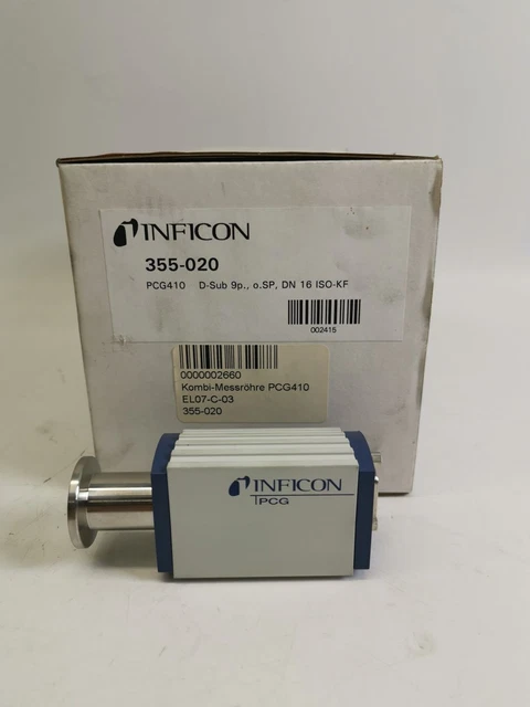 INFICON PCG410 355-020 Pirani Gauge £173.20 - PicClick UK