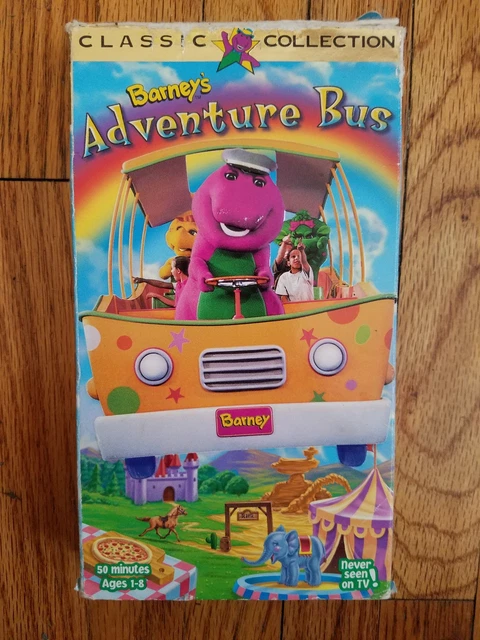 BARNEY - BARNEYS Adventure Bus VHS £8.04 - PicClick UK