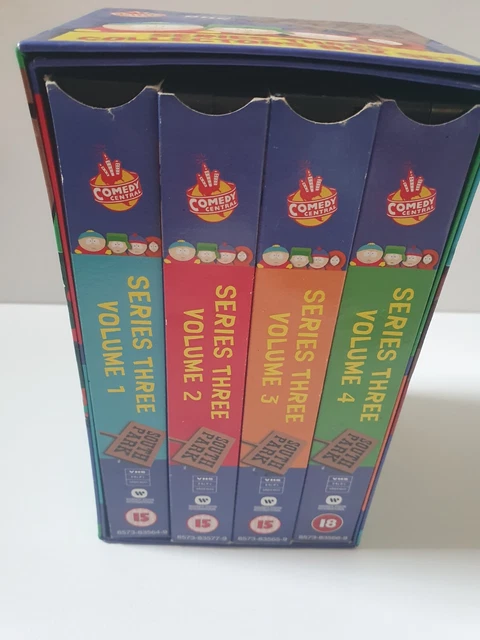 SOUTH PARK SERIES 3 VHS Video Box Set of 4 Video £7.77 - PicClick UK