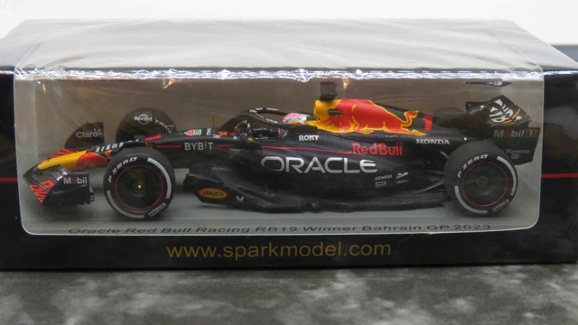 RED BULL RACING RB19 WINNER BAHRAIN GP 2023 MAX VERSTAPPEN /Spark S8569 ...