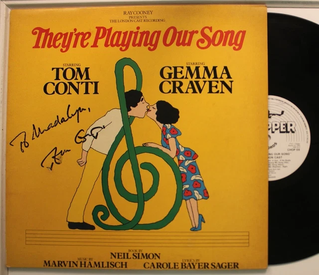 BANDE ORIGINALE DÉDICACÉE Tom Conti & Gemma Craven Lp They'Re Playing Our Song sur C EUR 16,52 ...