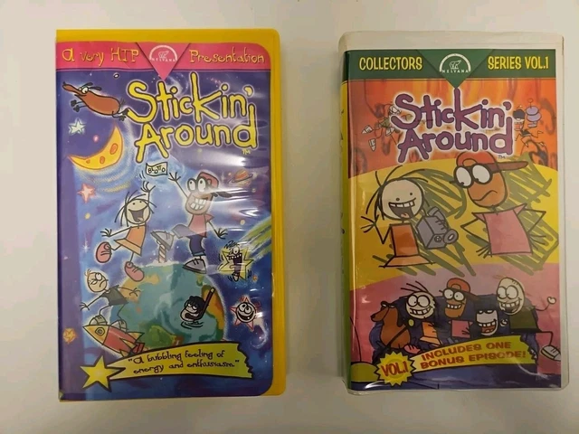 VHS - STICKIN’ Around Clamshell Movie And Collector's Series Vol.1 YTV ...