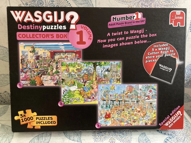 WASGIJ DESTINY PUZZLE Collezionisti Scatola Volume Uno 3 X 1000 Pezzi ...