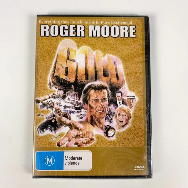 GOLD (DVD 1974) Roger Moore John Gielgud Susannah York Region all new ...