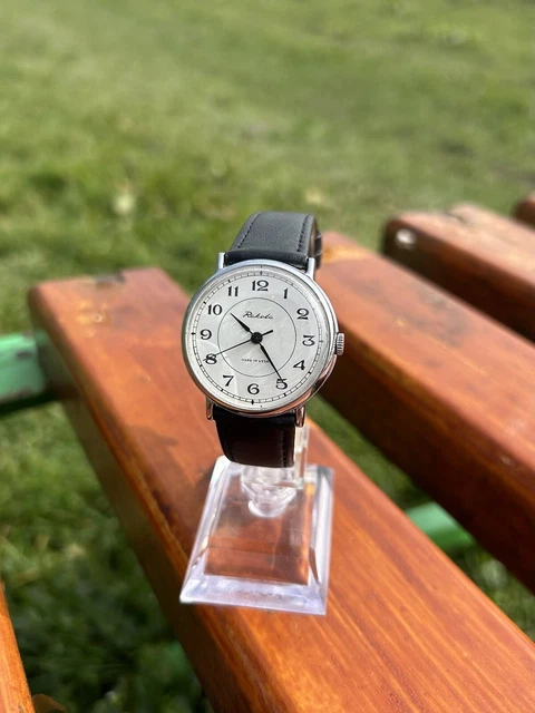 VINTAGE WATCH RAKETA Soviet Mechanical Wristwatch USSR 1980s Hand ...