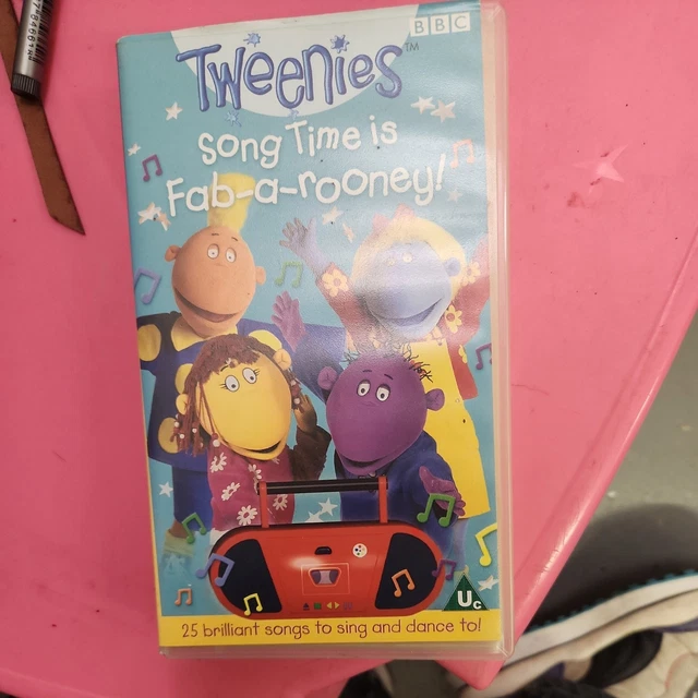 TWEENIES SONG TIME Is Fab~A~Rooney! {Vhs/Pal Video} Kids Bbc Show. Rare ...