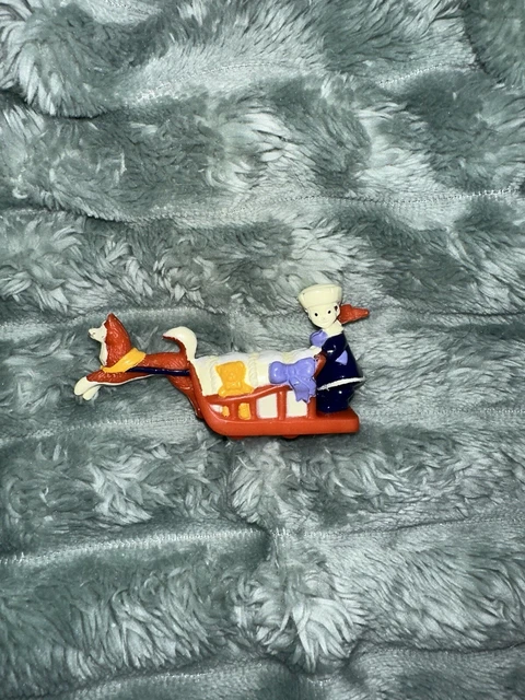 VTG RARE HARDEE'S Carl's Jr Balto Jenna & Rosy Sled Husky Dog Kids Meal ...