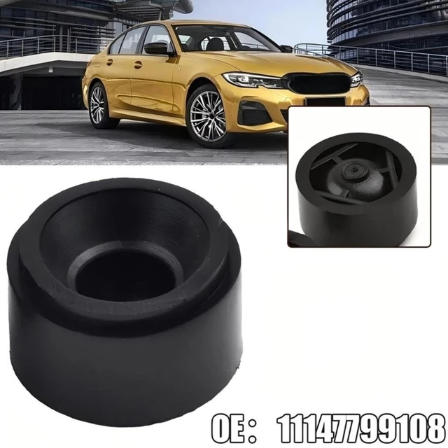 VIBRATION ABSORBING RUBBER Bush for Engine Cover 15mm Mount Height ...