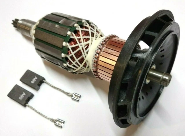 MOTOR ANKER ROTOR + Getriebe Exzenter Zahnrad für Bosch GSH 11 E,WÜRTH ...