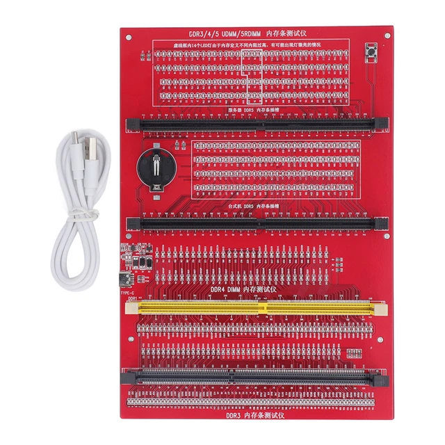 Desktop Ddr3 Ddr4 Ddr5udmm Ddr5rdimm Ram Memory Diagnostic Analyzer Tester Card 69 60 Picclick Au
