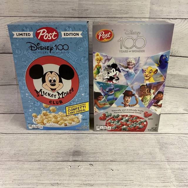 2 LIMITED EDITION Post Disney 100 Years Of Wonder Mickey Mouse Club ...