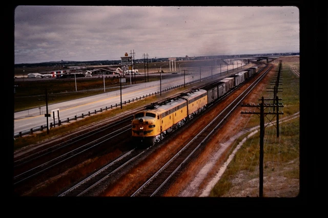 RAILROAD SLIDE - Union Pacific #983 Diesel Locomotive 1996 Freight ...