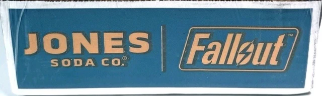 FALLOUT SUNSET SARSAPARILLA Jones Soda Case Box Carrier Prop No Bottles ...