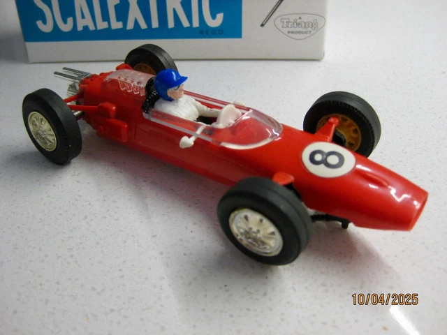 1960'S SCALEXTRIC C81 Cooper F1. Excellent condition in repro box. £16. ...