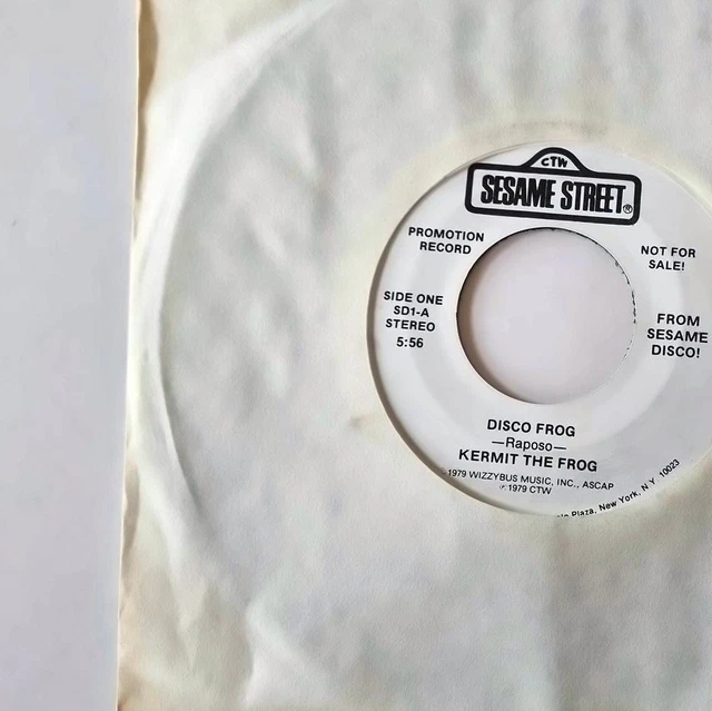 SESAME STREET/ KERMIT The Frog - Disco frog 7'' Vinyl US PROMO EUR 63 ...