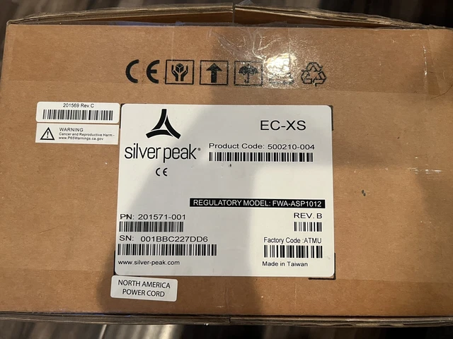 SILVER PEAK UNITY EdgeConnect EC-XS 6-port Chassis $200.00 - PicClick