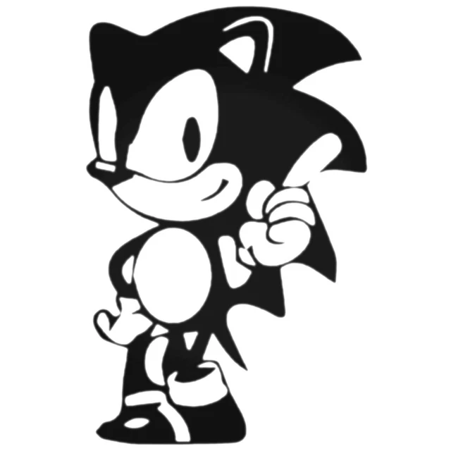 SONIC THE HEDGEHOG 2 car decal/ window sticker BOGOF £2.00 - PicClick UK