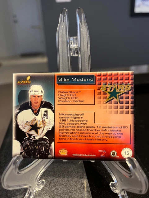 MIKE MODANO 1998-99 Pacific Aurora Championship Fever # 15 - Dallas ...