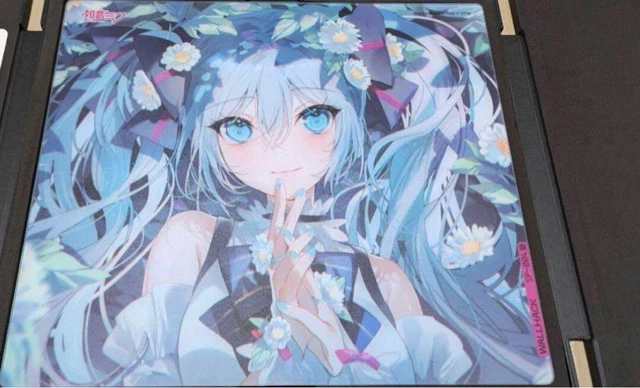 WALLHACK SKYPAD SP-004 Hatsune Miku Gaming Mouse Pad Glass Pad Limited ...