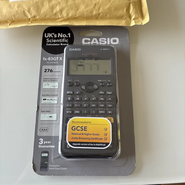 CASIO FX-83GT X Scientific Calculator - Black £40.28 - PicClick UK