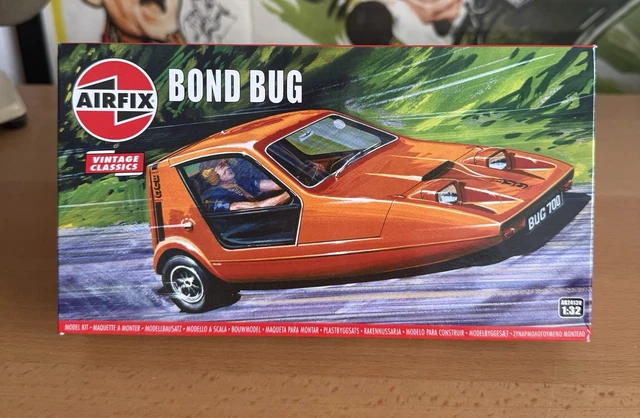 AIRFIX 1/32 BOND Bug Model Car Kit. Boxed Unbuilt £29.82 - PicClick UK