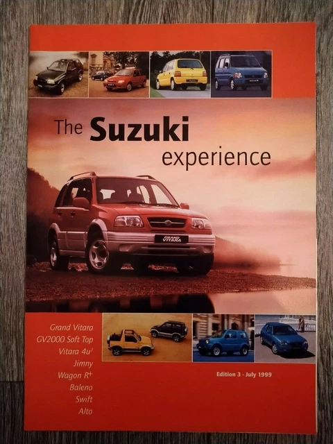 SUZUKI JIMNY WAGON R Grand Vitara 4u2 Swift GV2000 Soft Top Poster ...