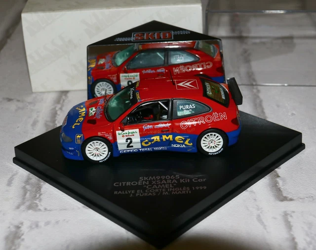 SKID SKM99065 1/43 Citroen Xsara Kit Car Rally El Corte Ingles 1999 ...