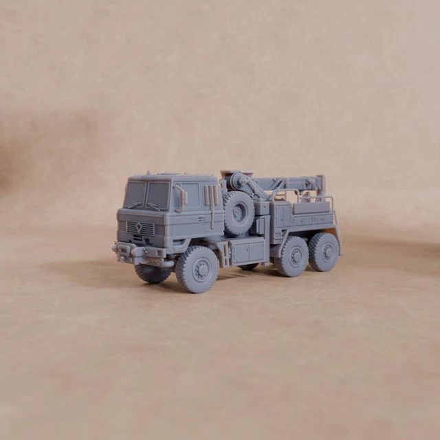 BRITISH ARMY FODEN Recovery truck 3D printed resin model various scales ...