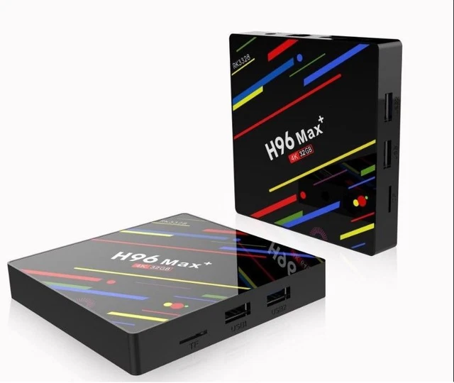 ANDROID TV BOX H96 Max 4k 4GB+32GB VAVOO , IPTV , KODI , DAZN , M3U ...