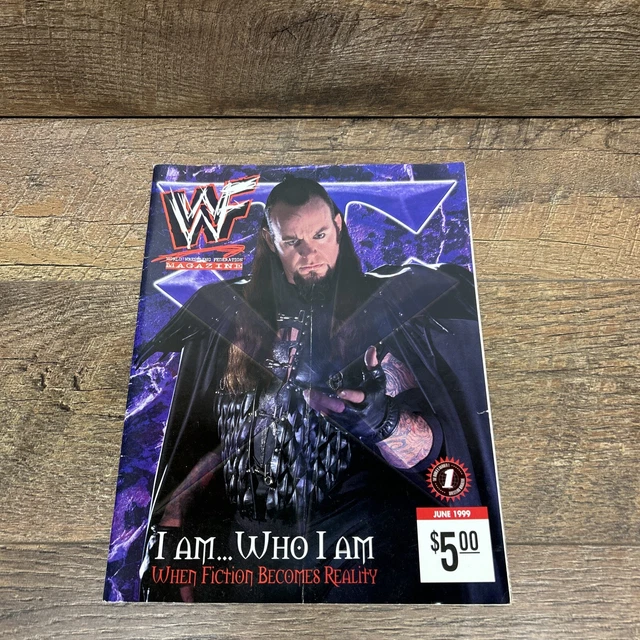 WWF MAGAZINE JUNE 1999 The Undertaker Has Poster WWE Wrestling £11.57 ...