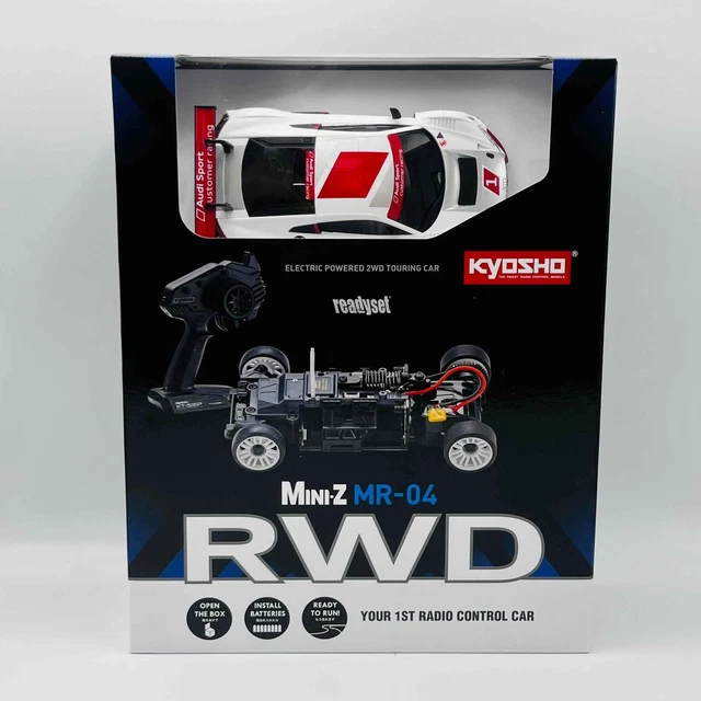 KYOSHO MINI-Z RWD MR-04 readyset Audi R8 LMS 2015 “White” 32357AS £147.27 - PicClick UK