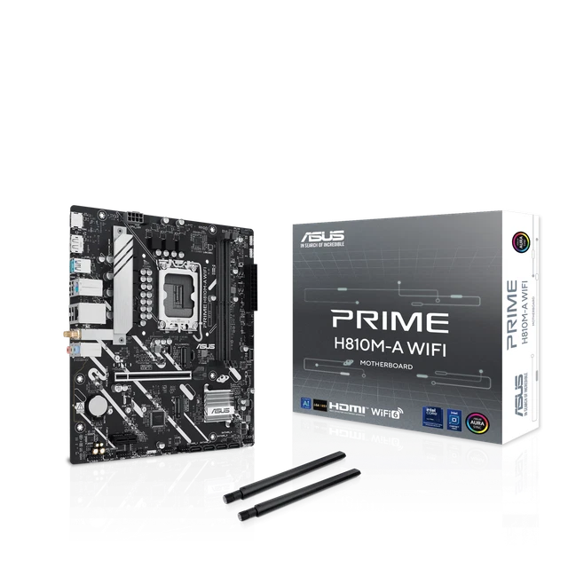 ASUS PRIME H810M-A WIFI Intel H810 LGA 1851 (Socket V1) micro ATX £122. ...