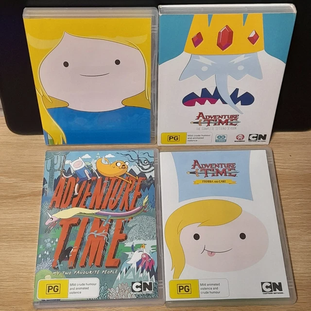 ADVENTURE TIME DVD Bundle Season 1-2, Fionna And Cake, My Two Favourite ...