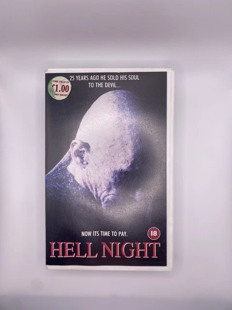 HELL NIGHT VINTAGE VHS Horror Movie £7.99 - PicClick UK