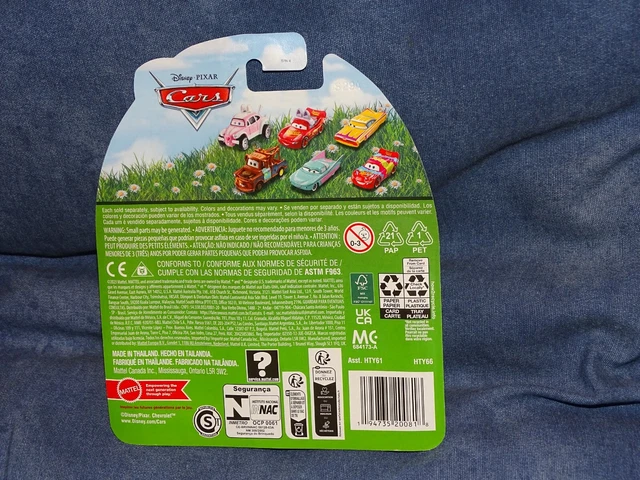 DISNEY PIXAR CARS Lightning Mcqueen As Easter Buggy Car Packages Series ...