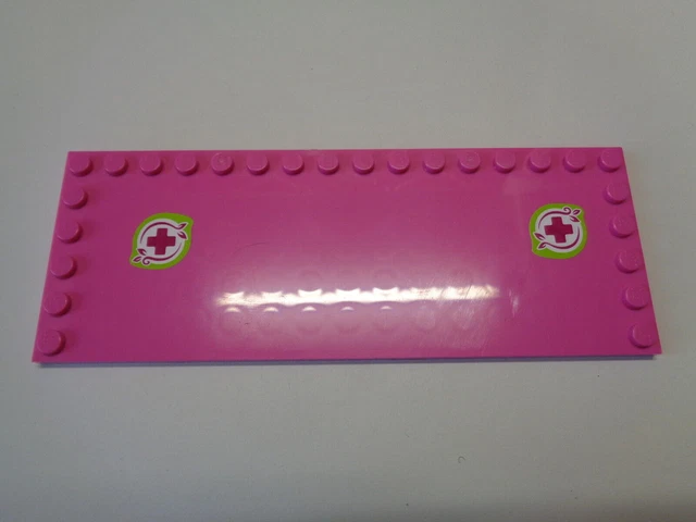 LEGO FRIENDS PLATES Lisses 6x16 Tile Modified Studs Edges White ...