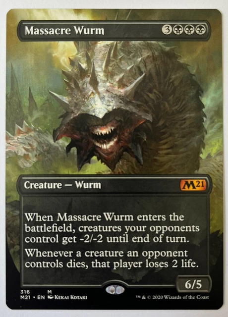 Massacre Wurm Borderless FOR SALE! - PicClick UK