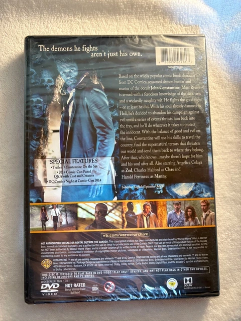CONSTANTINE: THE COMPLETE Series (DVD, 2014) new $10.00 - PicClick CA