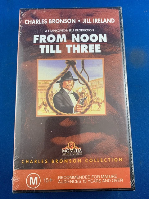 FROM NOON TILL Three 1976 MGM/UA Home Video Time Life VHS Charles ...