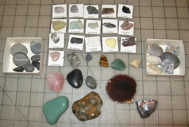 1.5 LBS OF Collectible Rocks - Minerals - Stones - Beginner Instant ...