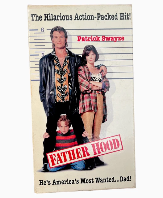 BLOCKBUSTER MOVIE “FATHER Hood” VHS Feat Patrick Swayze, Halle Berry ...
