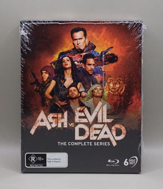 ASH VS EVIL Dead - The Complete Series Blu Ray | 6 Disc Import - Region ...