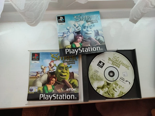 SHREK TREASURE HUNT PS1 Playstation 1 Game £3.00 - PicClick UK