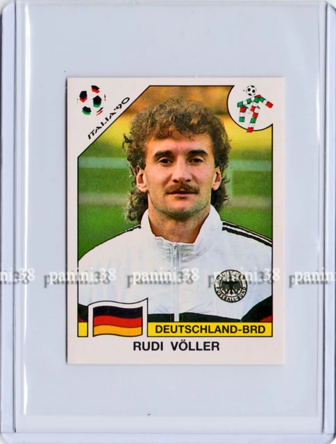 RARE !! STICKER RUDI VOLLER "WORLD CUP - ITALIA 90" Panini EUR 27,99 ...