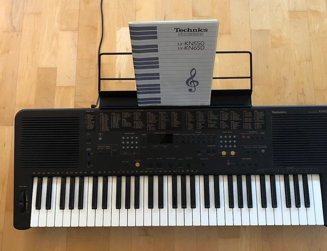 TECHNICS KEYBOARD SX-KN550 mit Ständer und deutscher Anleitung EUR 119 ...