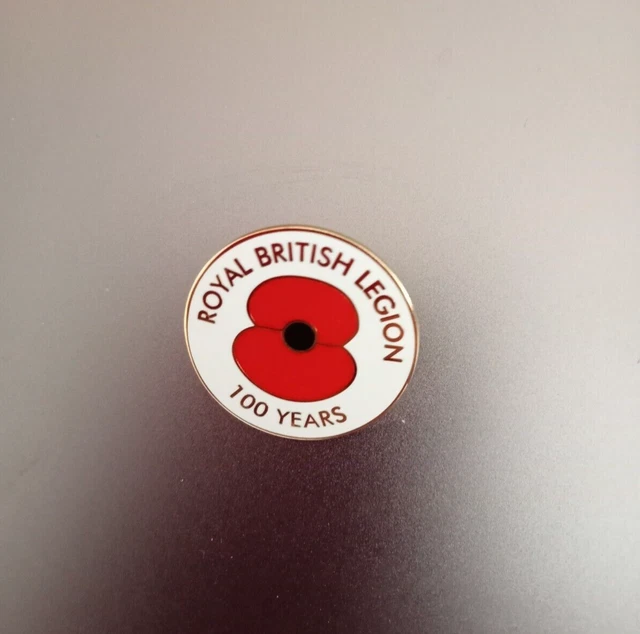 BRITISH LEGION CENTENARY / 100 Years Pin / Badge £1.75 - PicClick UK