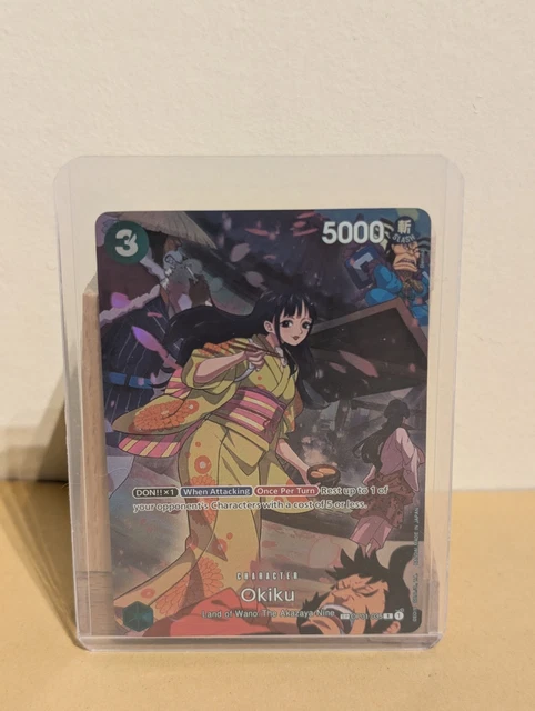ONE PIECE CARD Game: Okiku Custom Card Rare HQ Proxy Luffy OP01-035 £4. ...
