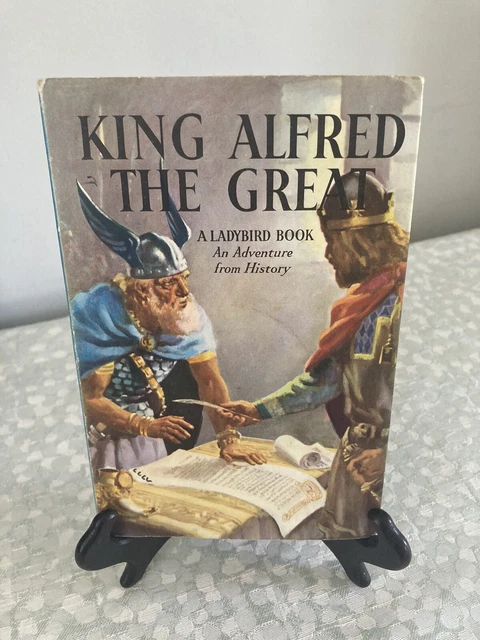VINTAGE LADYBIRD KING Alfred The Great Book DJ 1st Edition Series 561 2 ...