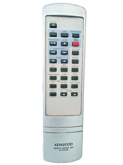 KENWOOD RC-F0306E TELECOMANDO originale remote control unit per hi-fi ...