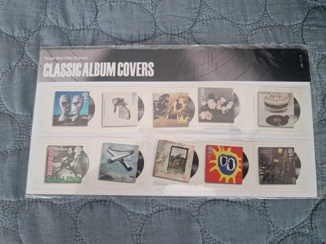CLASSIC ALBUM COVERS Collectors Edition Stamp Album £14.99 - PicClick UK